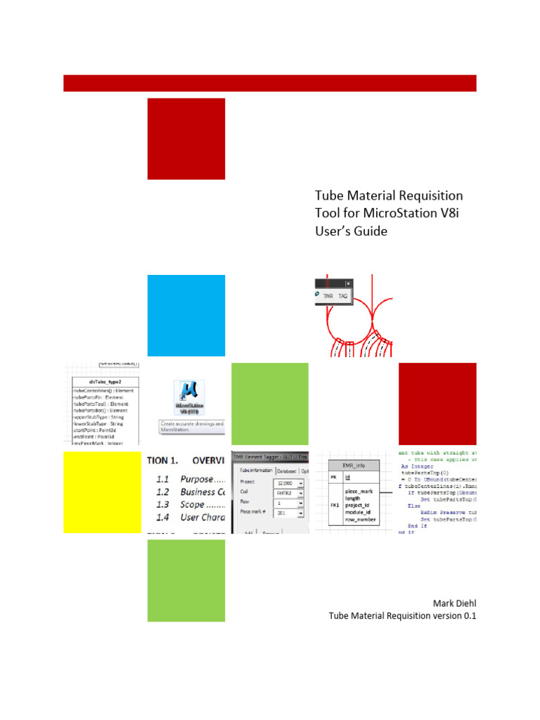 TMR for MicroStation V8i User's Guide | PDF | Databases | Computing