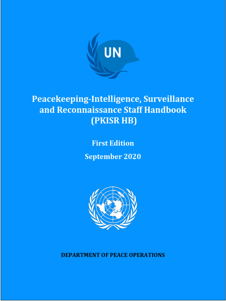 UN - Peacekeeping-Intelligence, Surveillance and Reconnaissance Staff ...