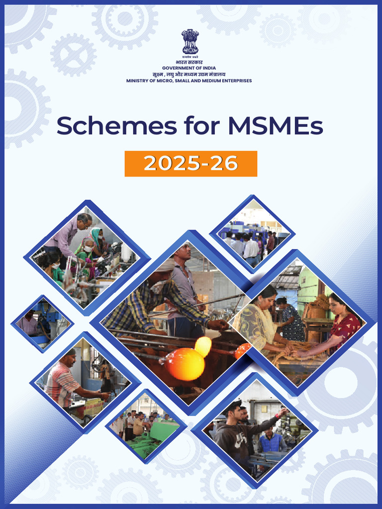 2025 MSME Scheme Booklet Eng | PDF | Business | Economies