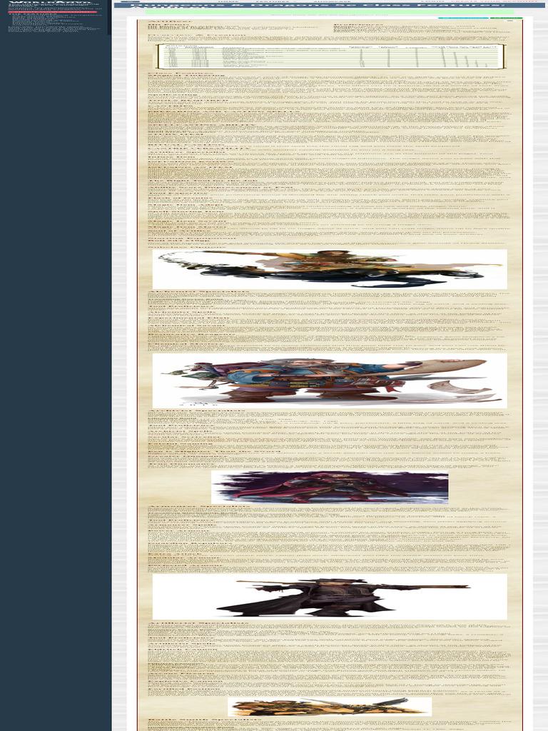 Artificer Class Features Dungeons & Dragons 5e Statblocks & Sheets World Anvil | PDF | Alchemy