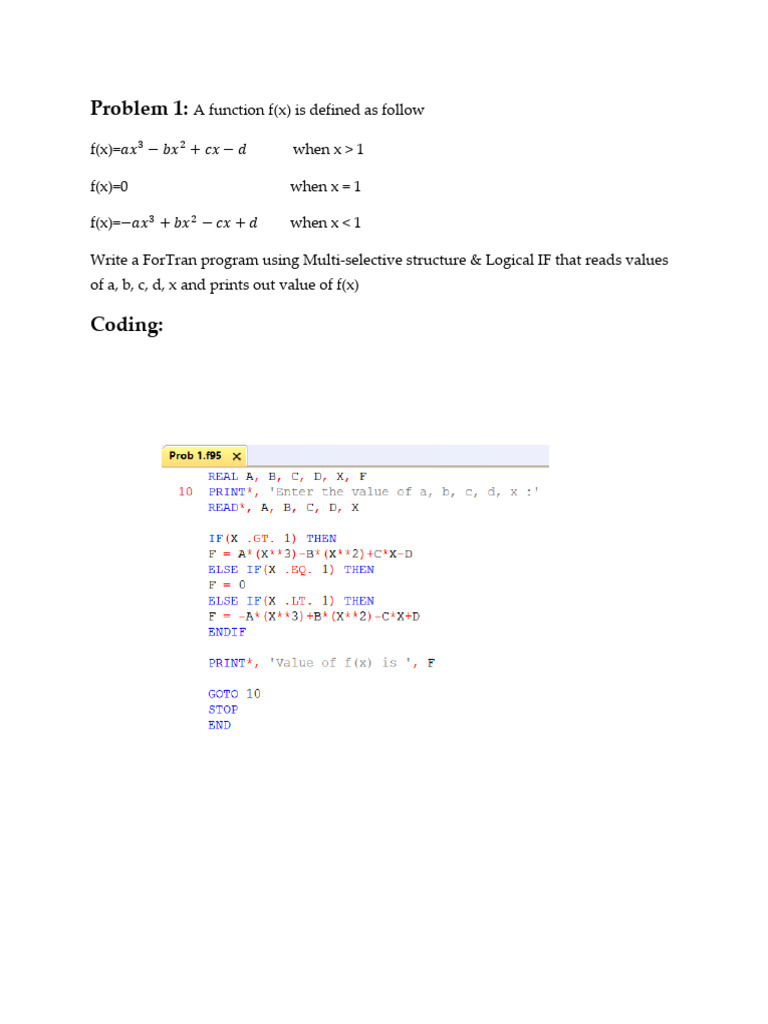 Report 2 - Selective Structure | PDF