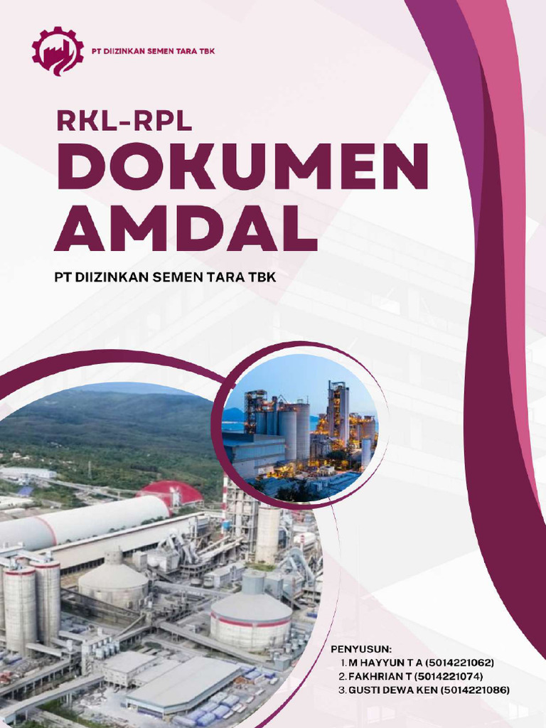 Cover Dokumen Amdal | PDF