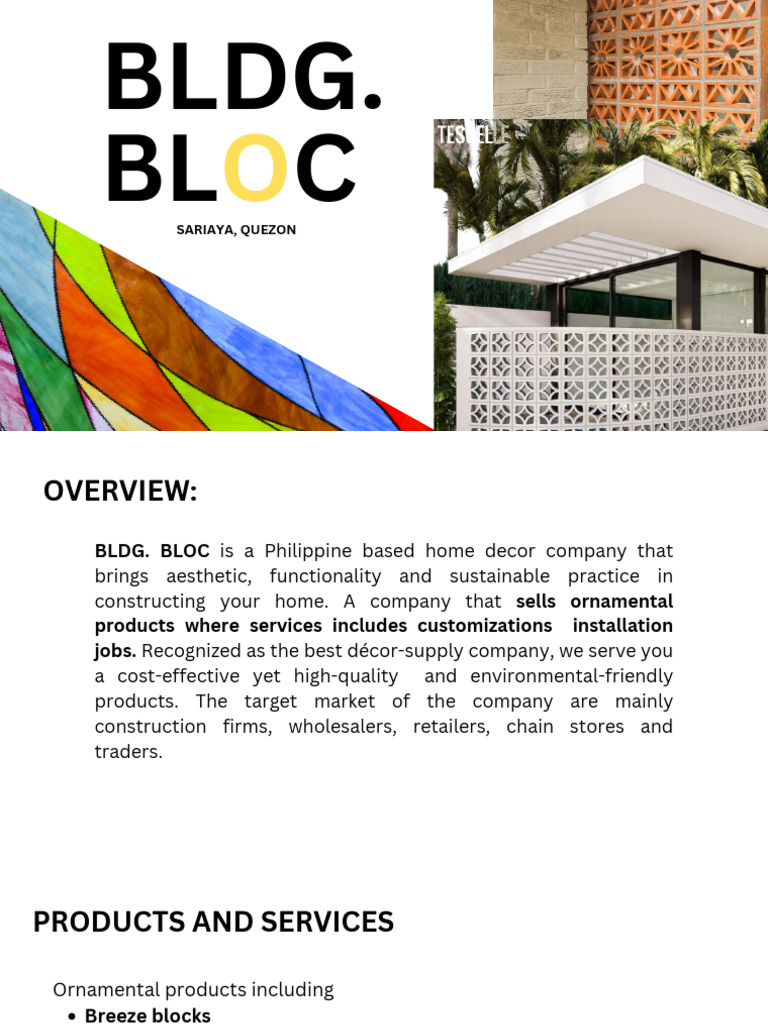 BLDG - Blocs | PDF