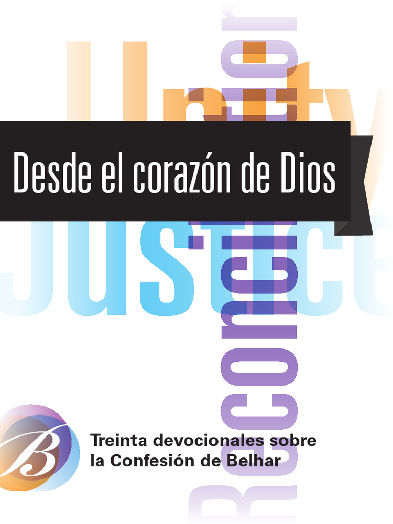 Devocionales Confesión de Belhar | PDF | Cristo (título) | Iglesia cristiana