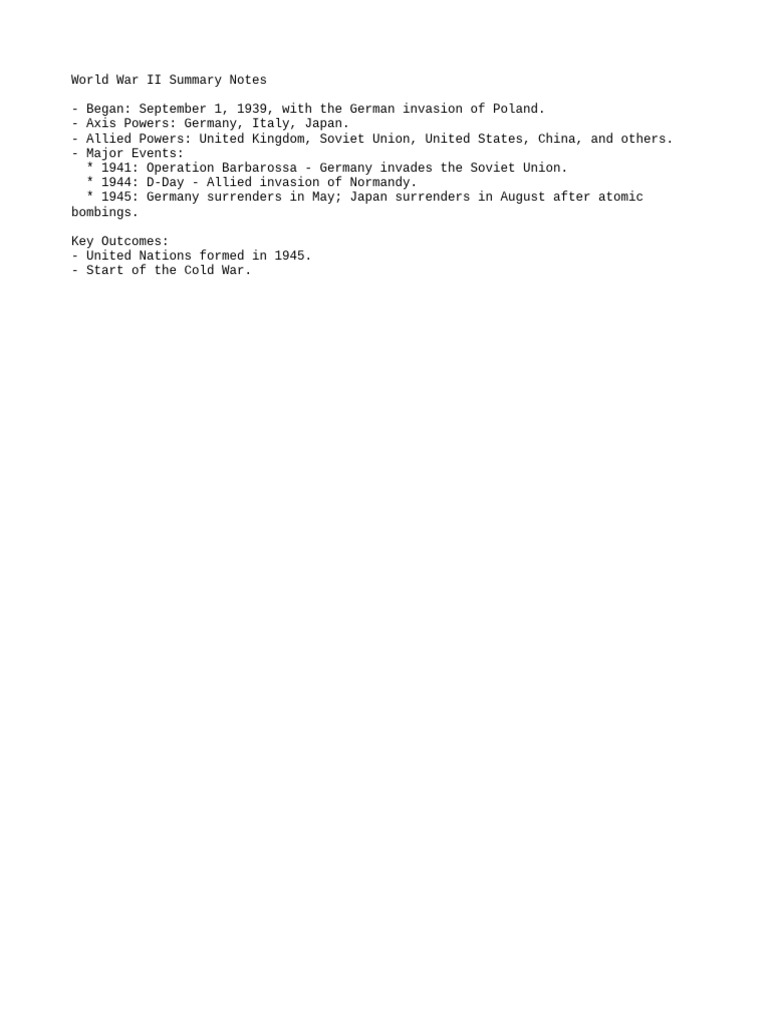 History Notes | PDF
