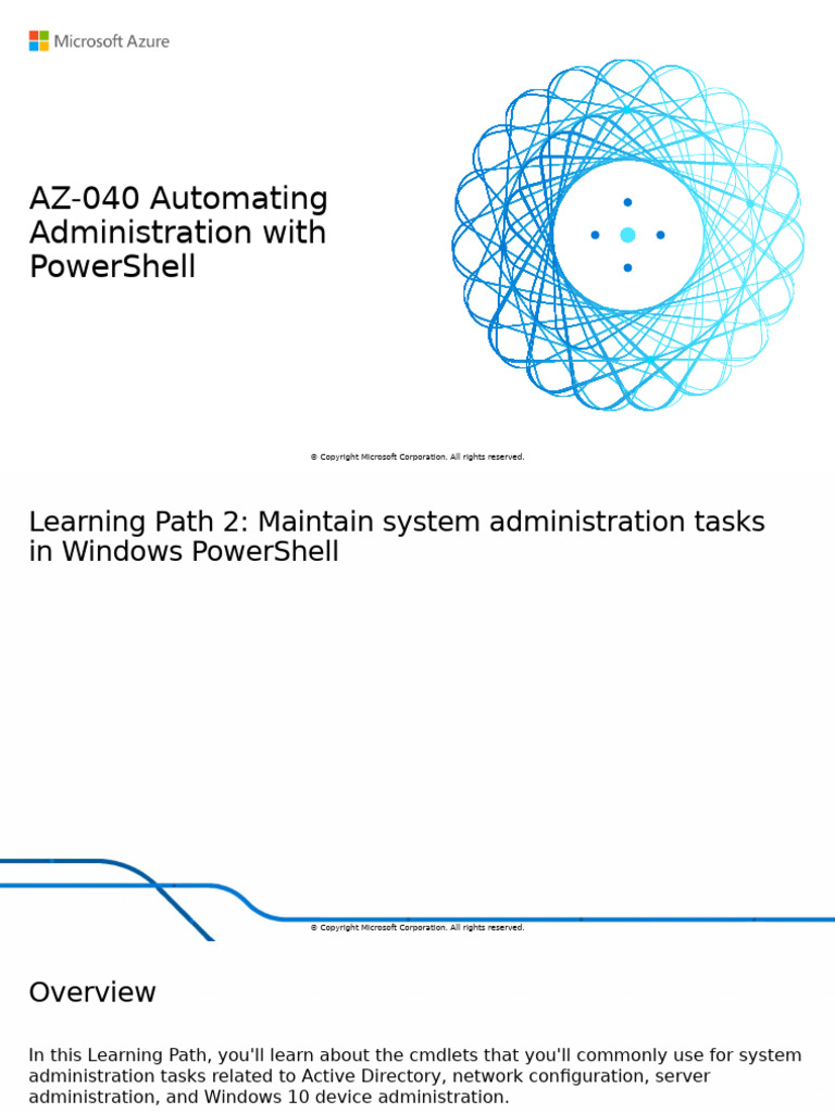 Az 04t00a Enu Powerpoint 02 | PDF | Active Directory | Computer Network