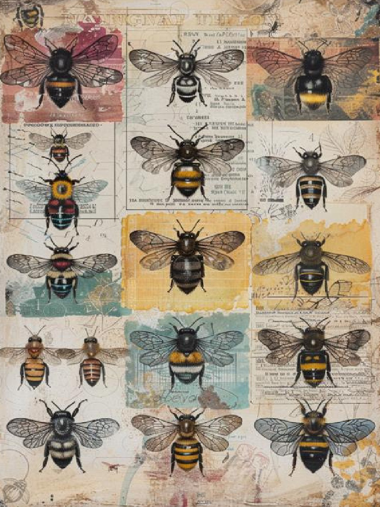 Bee Junk Journal Free Printables | PDF