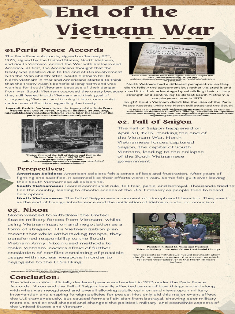 End of The Vietnam War | PDF | Vietnam War | South Vietnam