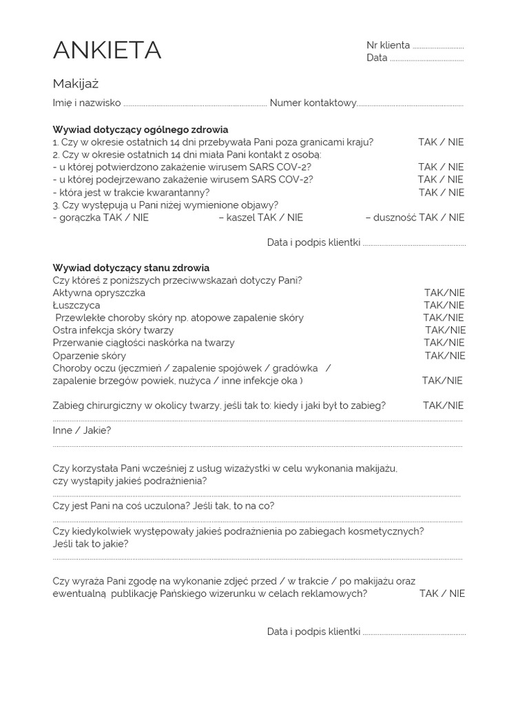 Ankieta | PDF