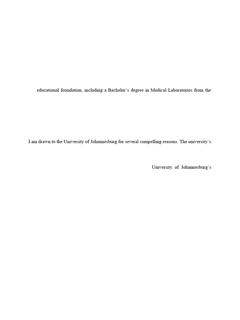 MPH Program Motivation Letter | PDF | Public Health | Motivation