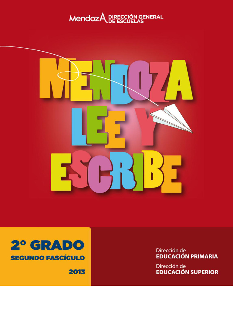 Mendoza Lee y Escribe - 2º Grado - Año 2013 | PDF