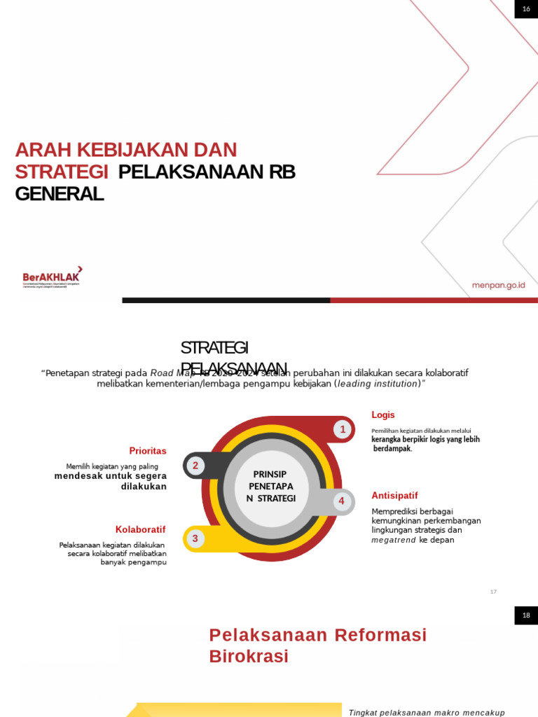4 Perubahan Roadmap RB 2020-2024 HARI 2 (Kalo Nyukup) | PDF