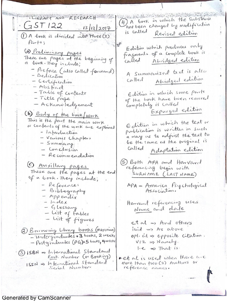 GST 122 & GST 111 PAST Q & A | PDF