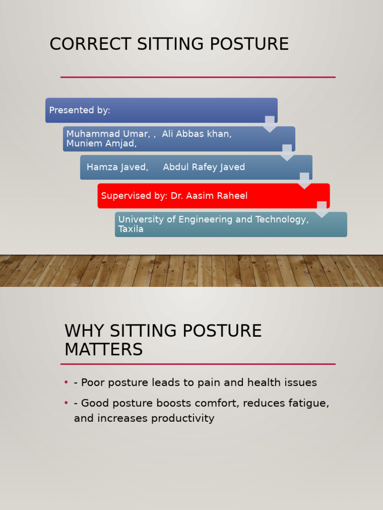 Essential Guide to Correct Sitting Posture | PDF