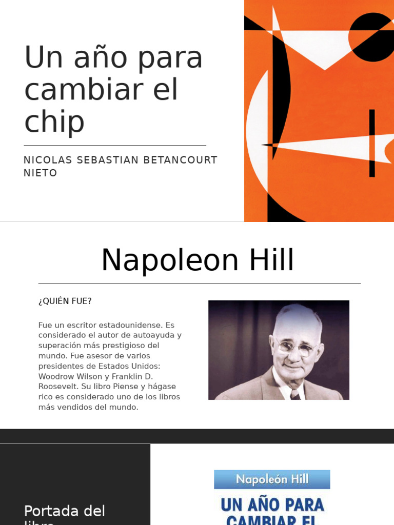 Un Año para Cambiar El Chip | PDF | Verdad | Cerro Napoleón
