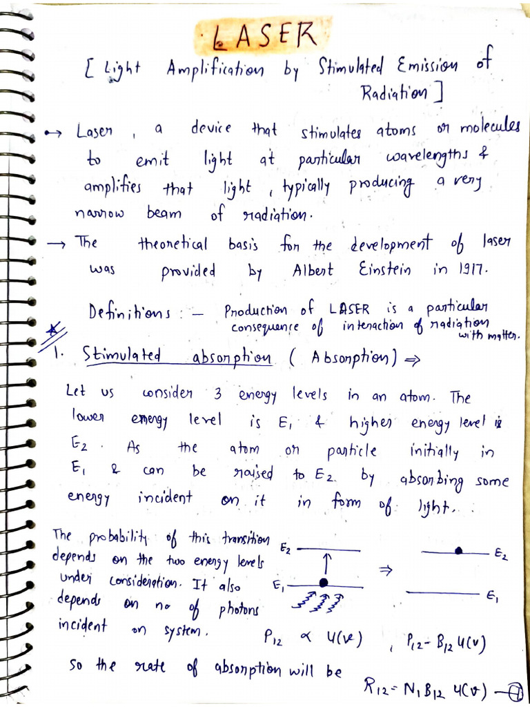 Unit 4 Engineering Physics | PDF