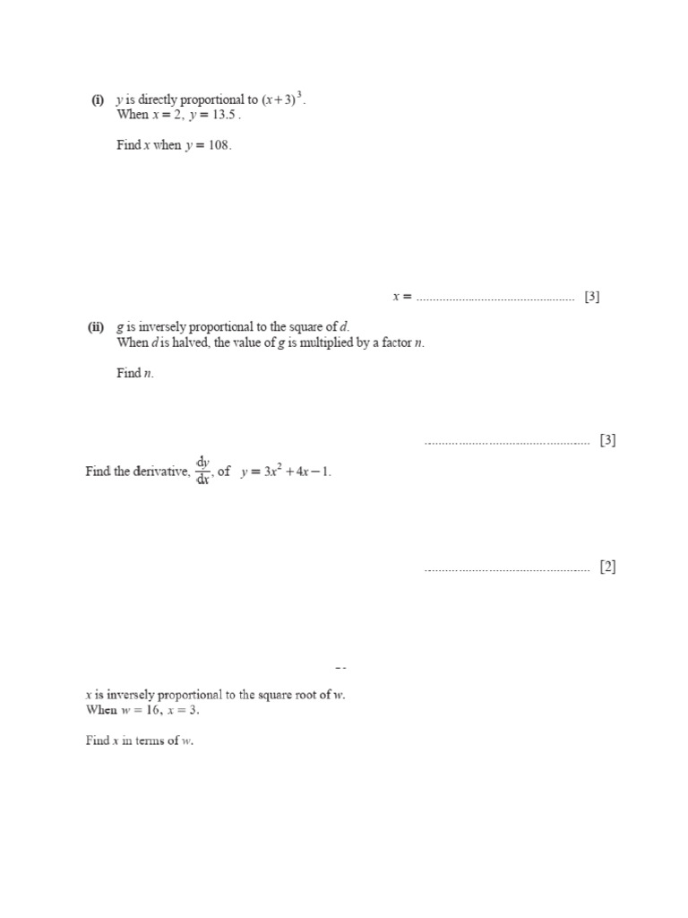 G8 Extrend Math Exam Review | PDF