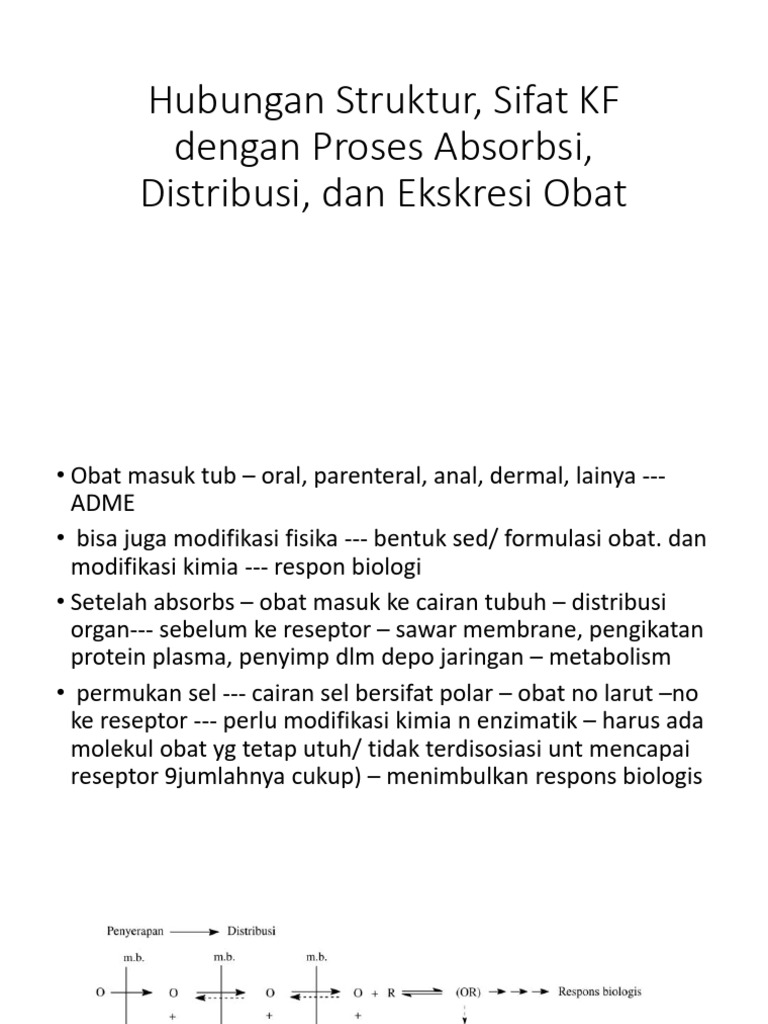 Hubungan Struktur, Sifat KF dengan Proses Absorbsi | PDF