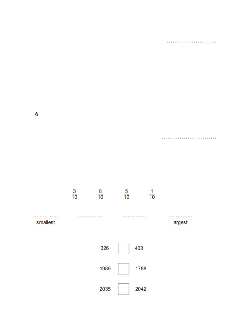 End of Year Revision Part2 | PDF | Mathematics