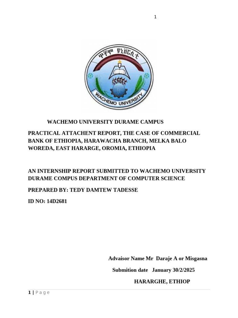 Wachemo University Durame Campus | PDF | Computer Security | Security