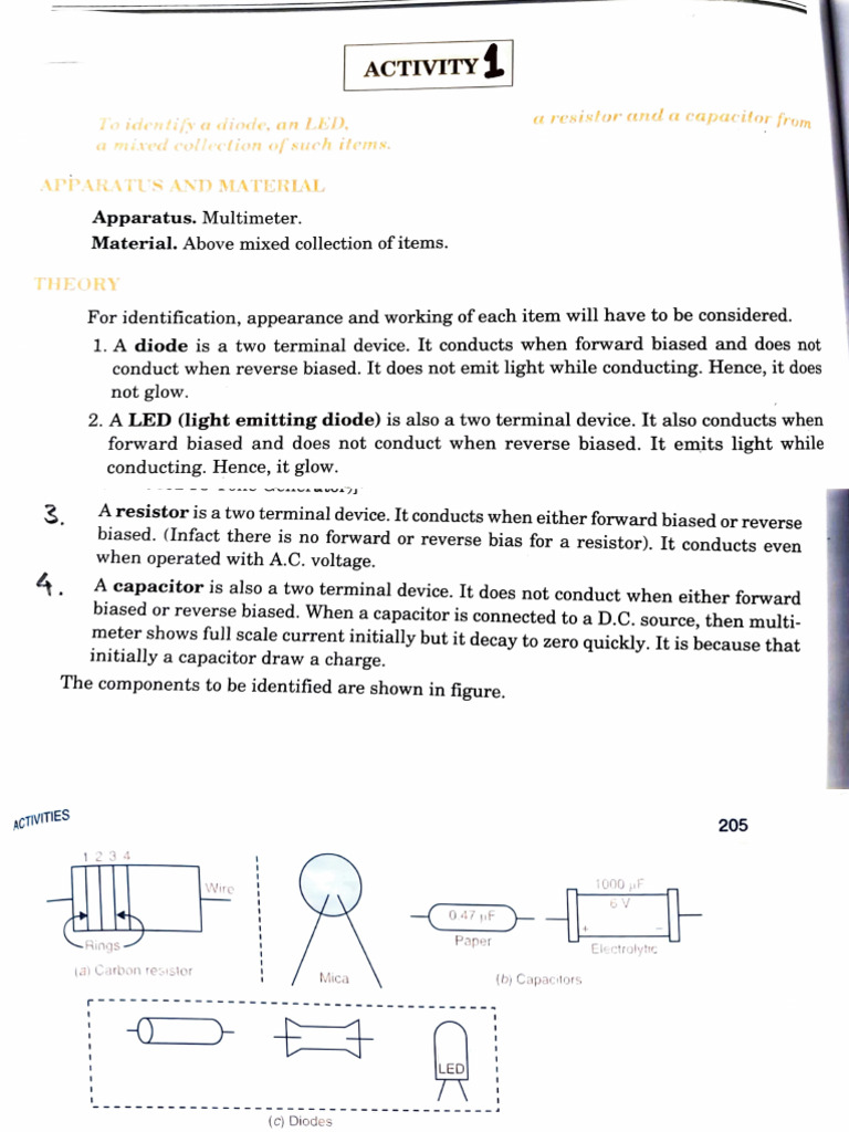 XII-Physics-Activities-section B | PDF | Capacitor | Resistor
