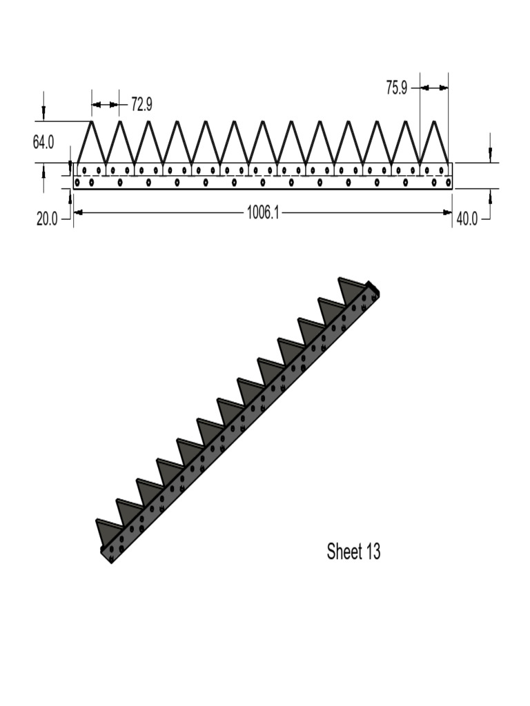 Harvesting Blade Assembly | PDF