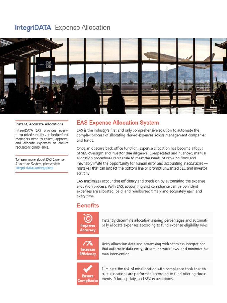 IntegriDATA_EAS_Expense_Allocation_Brochure | PDF | Accounts Payable ...