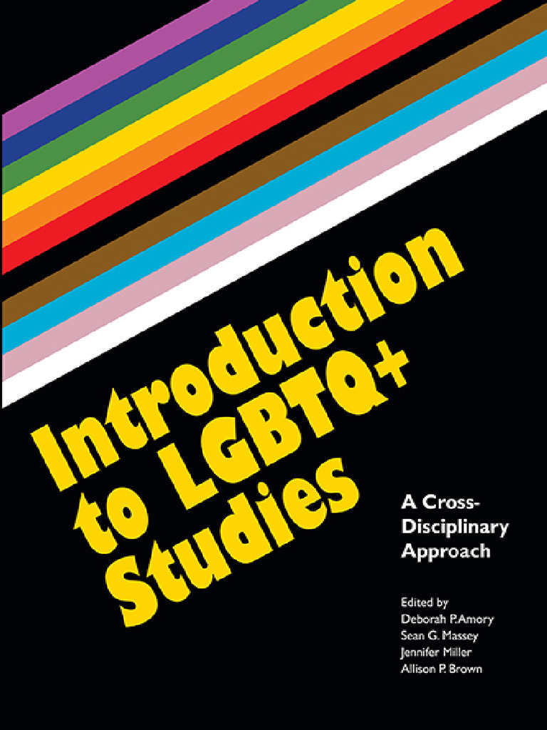 Introduction To LGBTQ Studies by Amory Et Al | PDF | Intersectionality ...