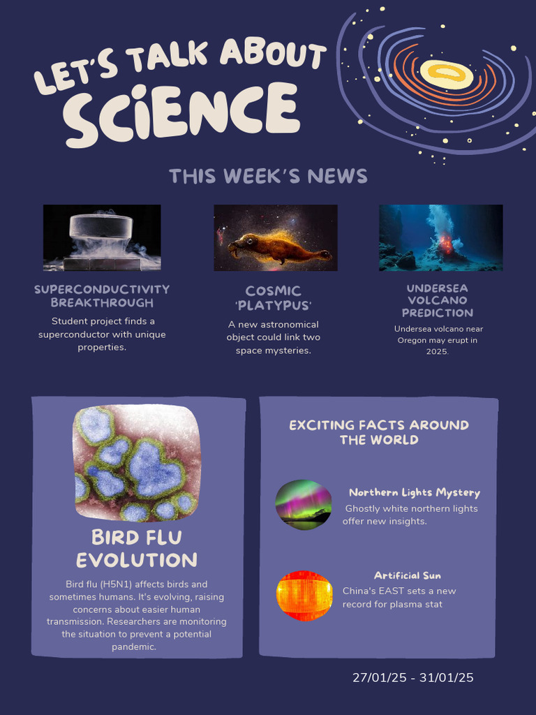All About Galaxies Science Poster in Hand Drawn Style | PDF