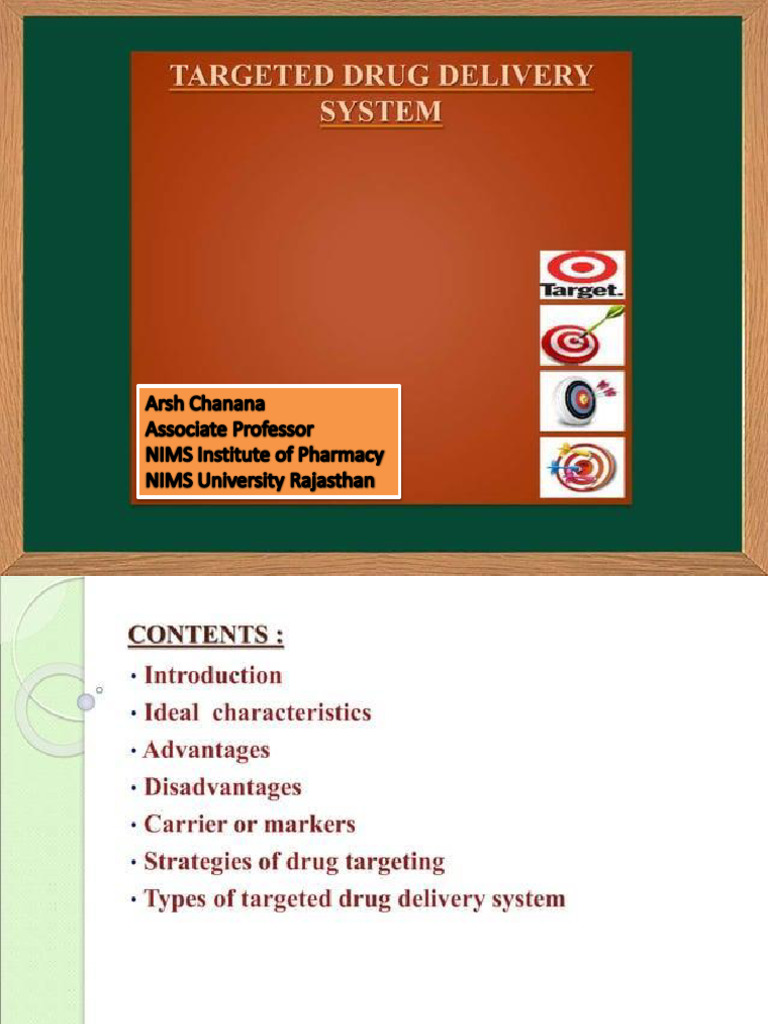 Targetd Drug Delivery 1 | PDF