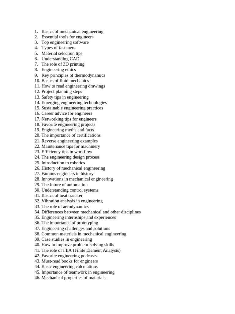 Basics of Mechanical Engineering | PDF | Engineering | Mechanical ...