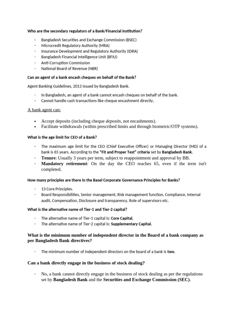 Governance in Financial Institutions (GFI) | PDF | Banks | Capital ...