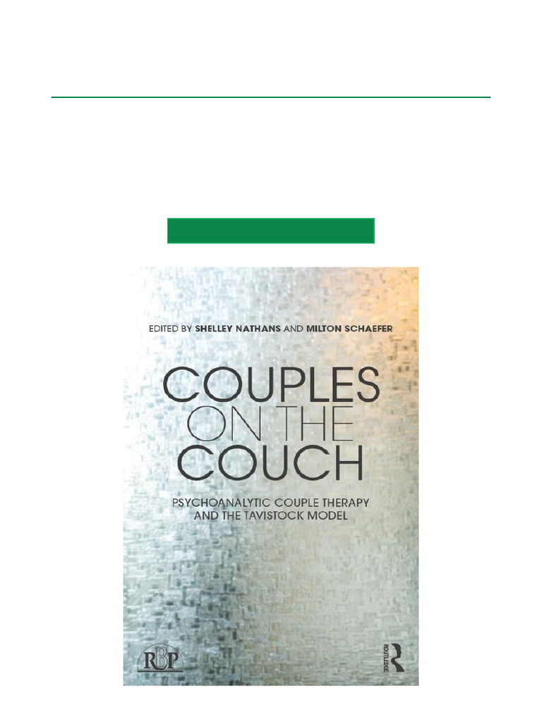 Popular Pick Couples On The Couch Psychoanalytic Couple Psychotherapy ...