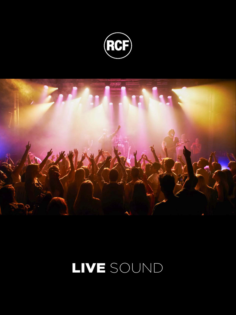 RCF Live Sound Solutions Overview | PDF | Loudspeaker | Equalization ...