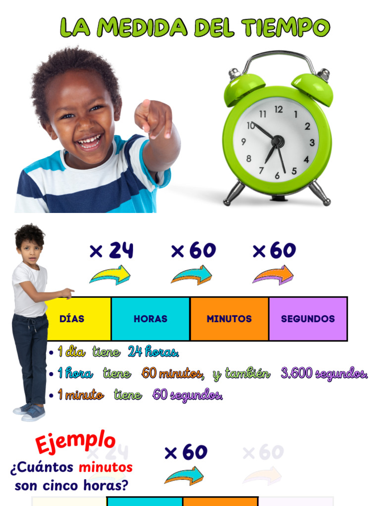Medidas de Tiempo para Primaria | PDF