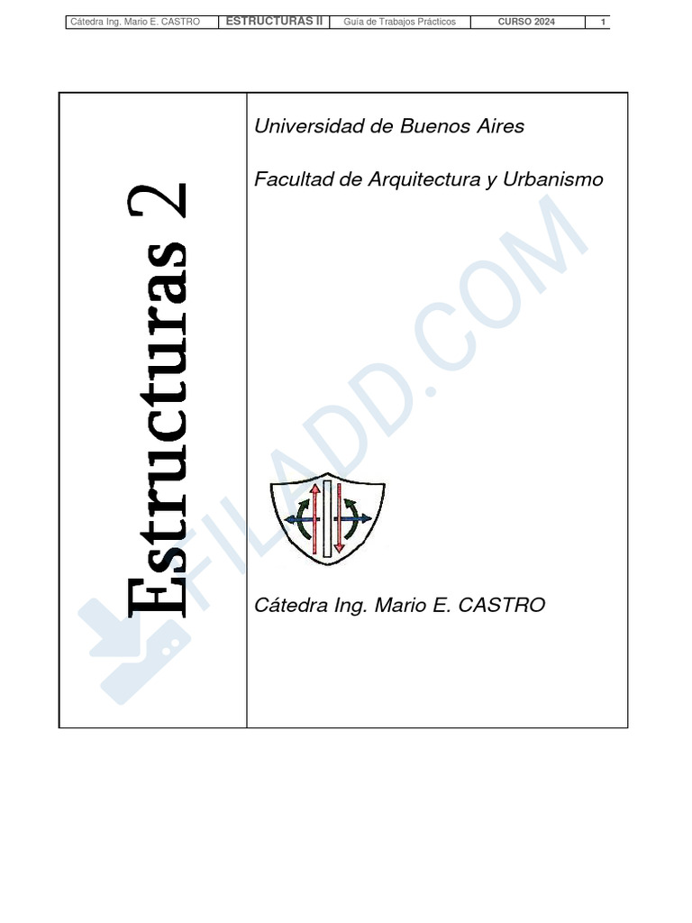 E2 2024 Trabajos Practicos | PDF | Hormigón | Viga (Estructura)