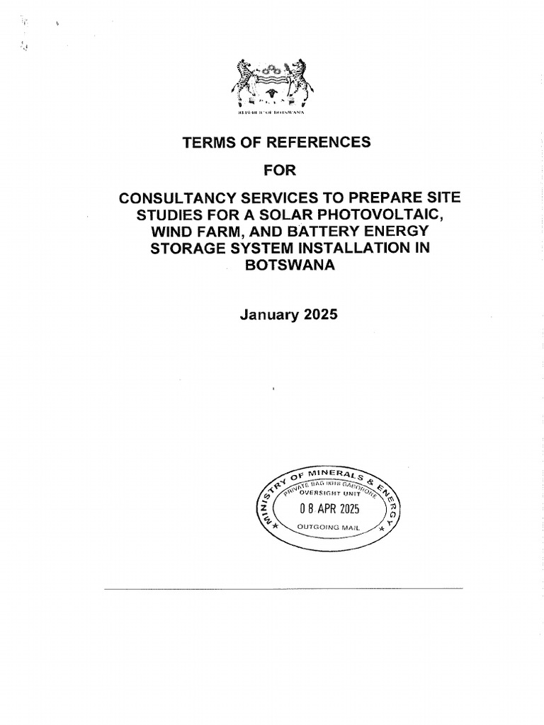 Terms of Reference | PDF