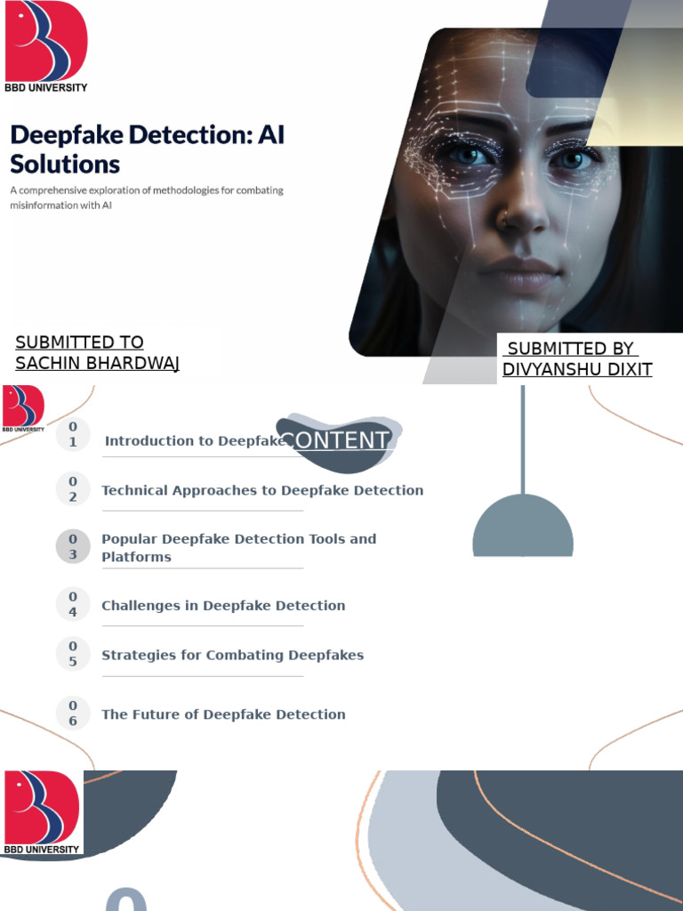 Deepfake Detection_ Spotting AI-Generated Fakes | PDF | Machine Learning | Deep Learning