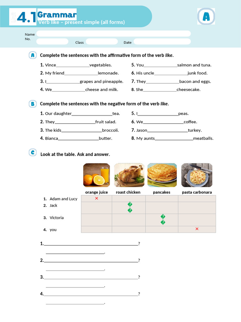 WS_Unit4_Grammar_page93 | PDF