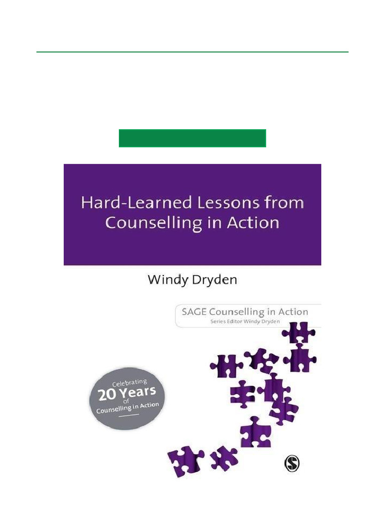 Counselling in Action: Key Lessons | PDF