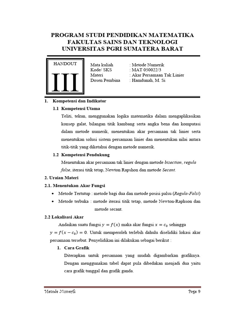 Modul Pertemuan 3 | PDF