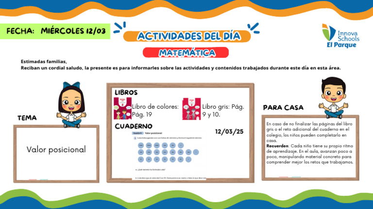 Actividades Del D-A Semana | PDF