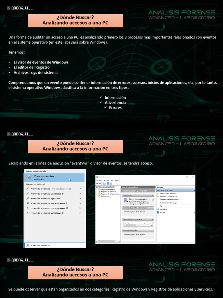Ejercicio Forense 2021 | PDF | Malware | Microsoft Windows