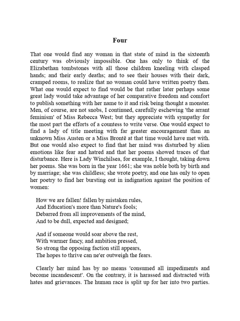 A-Room-of-Ones-Own-Virginia-Woolf-PDF_removed | PDF | Pride And ...