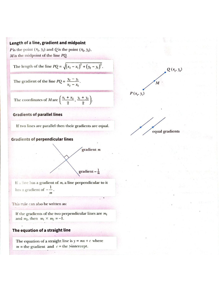 Straight-Line Graphs | PDF