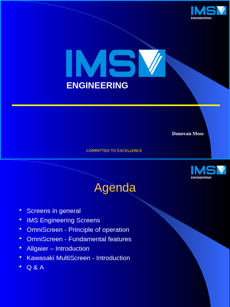 Mintek Screen Presentation | PDF | Engineering | Mechanical Engineering