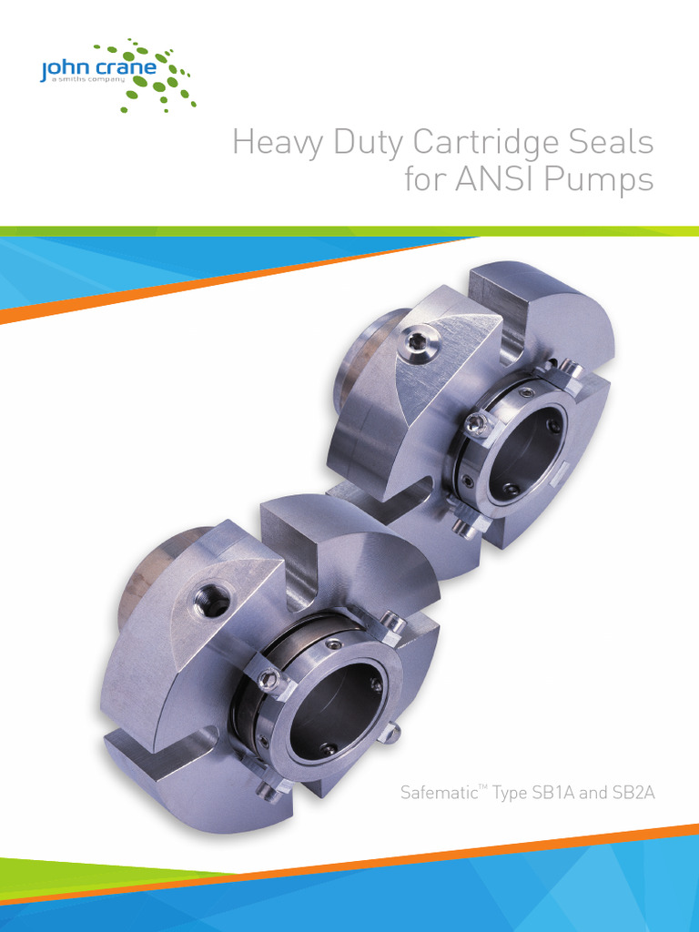 Heavy Duty ANSI Pump Cartridge Seals | PDF | Pump | Cartridge (Firearms)