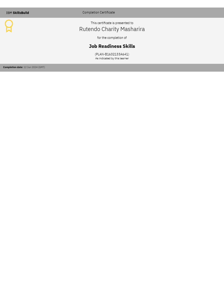 Job Readiness | PDF