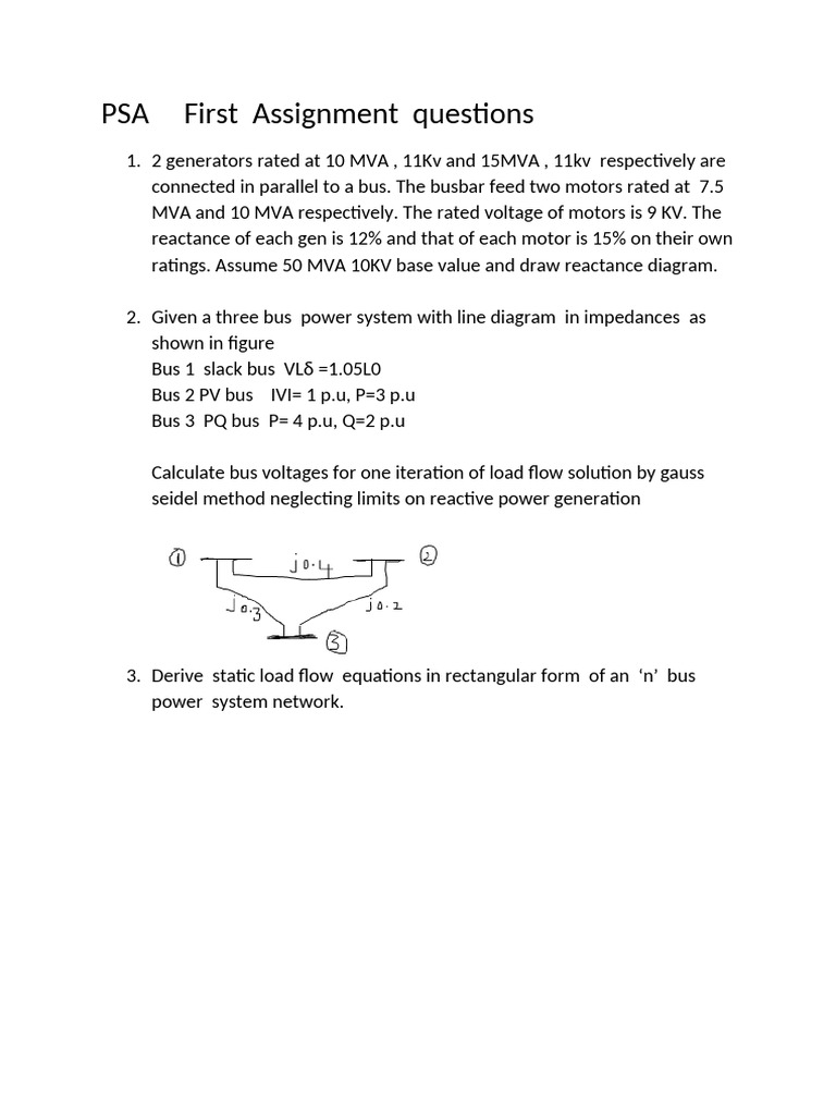 R20 PSA First Assignment Questions | PDF