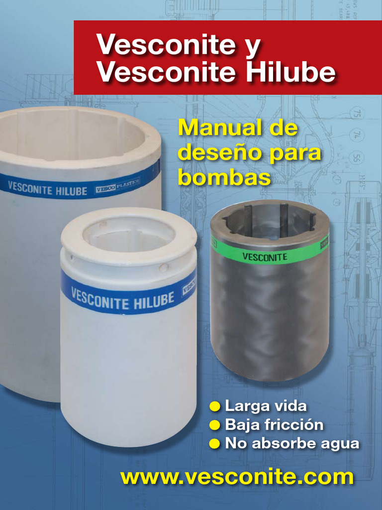 Ventajas de Vesconite en bujes de bombas | PDF | Rodamiento (Mecánico ...